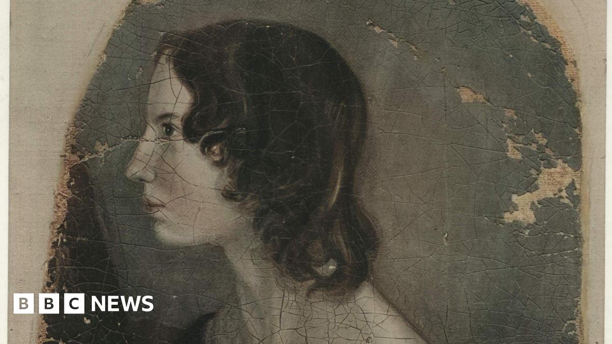 Rare Brontë portrait on display in writer's Bradford home - BBC News