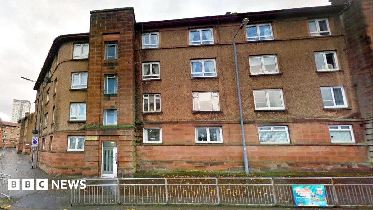 Firebomb attack at Greenock flats treated as murder bid - BBC News
