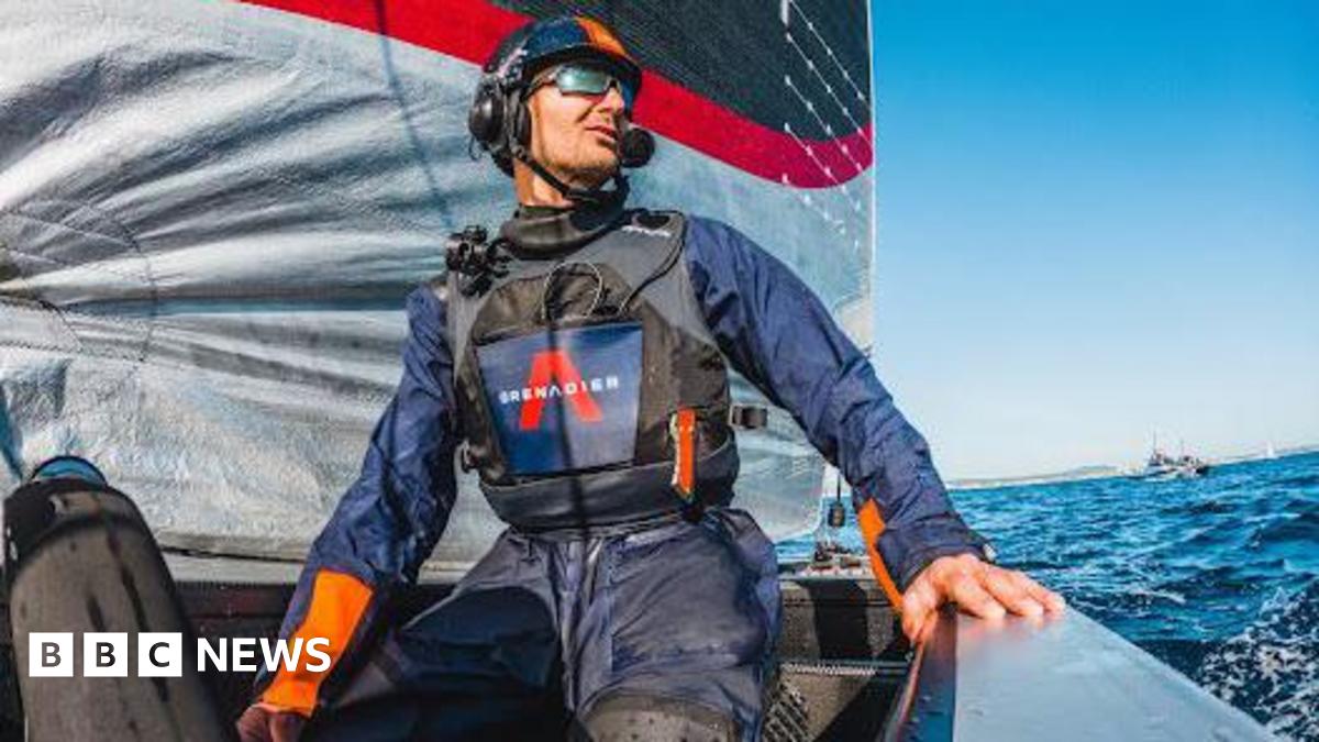 East of England crew help 'Floating F1 cars' chase yachting glory - BBC ...