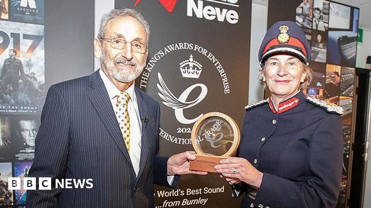 Burnley's Oscar-winning AMS Neve audio firm receives King's Award - BBC ...