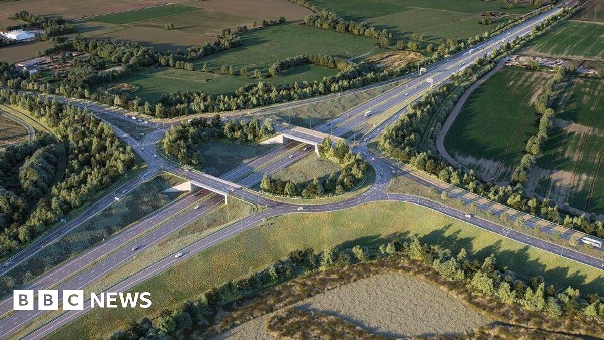 M5 upgrade scheme marks 'important step' forward with extra £20m - BBC News