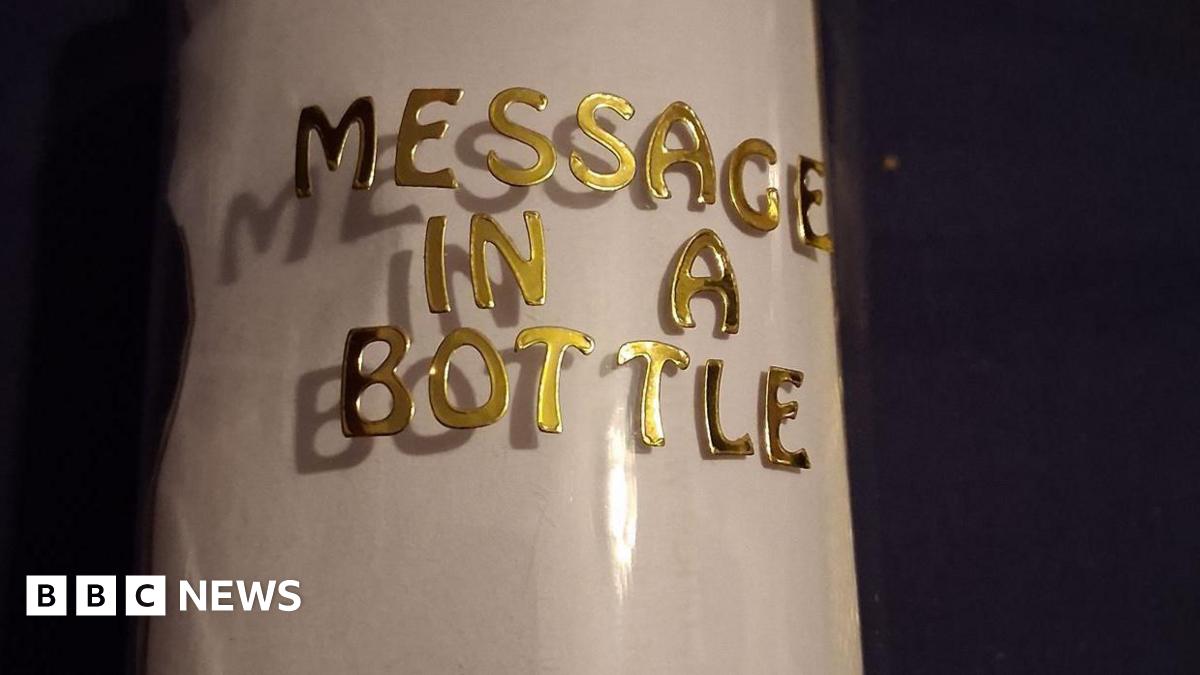 Ramsgate: Girl's message in a bottle found 200 miles away - BBC News