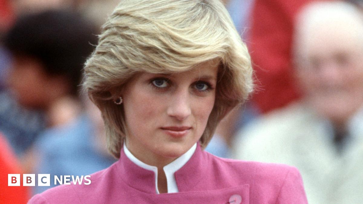 Princess Diana's 'first work contract' for sale - BBC News
