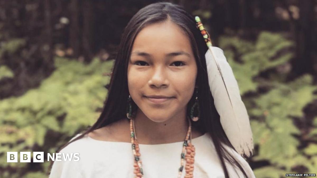 Teen activist Autumn Peltier who scolded Trudeau to address UN - BBC News