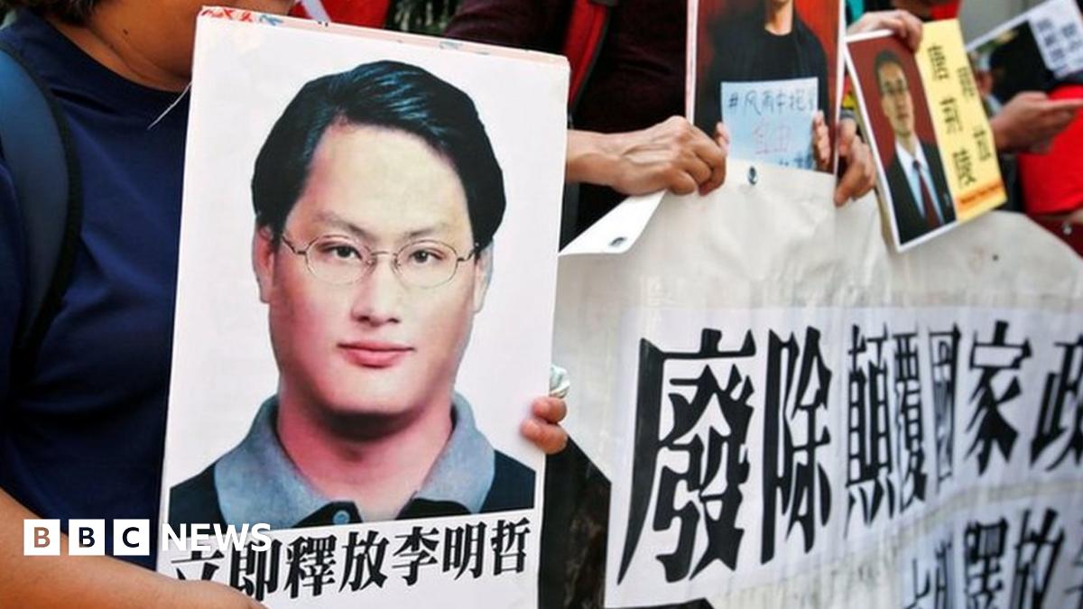 China jails Taiwan activist Lee Ming-che for 'subversion' - BBC News