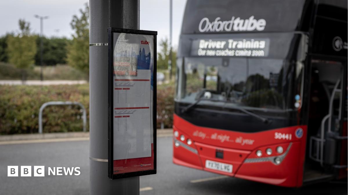 Oxford Tube coach service adds new stops - BBC News