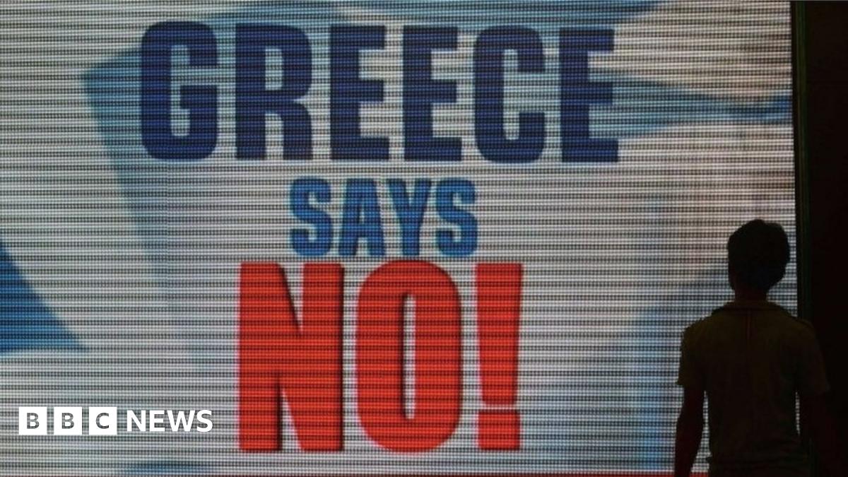 The Greek debt crisis story in numbers - BBC News