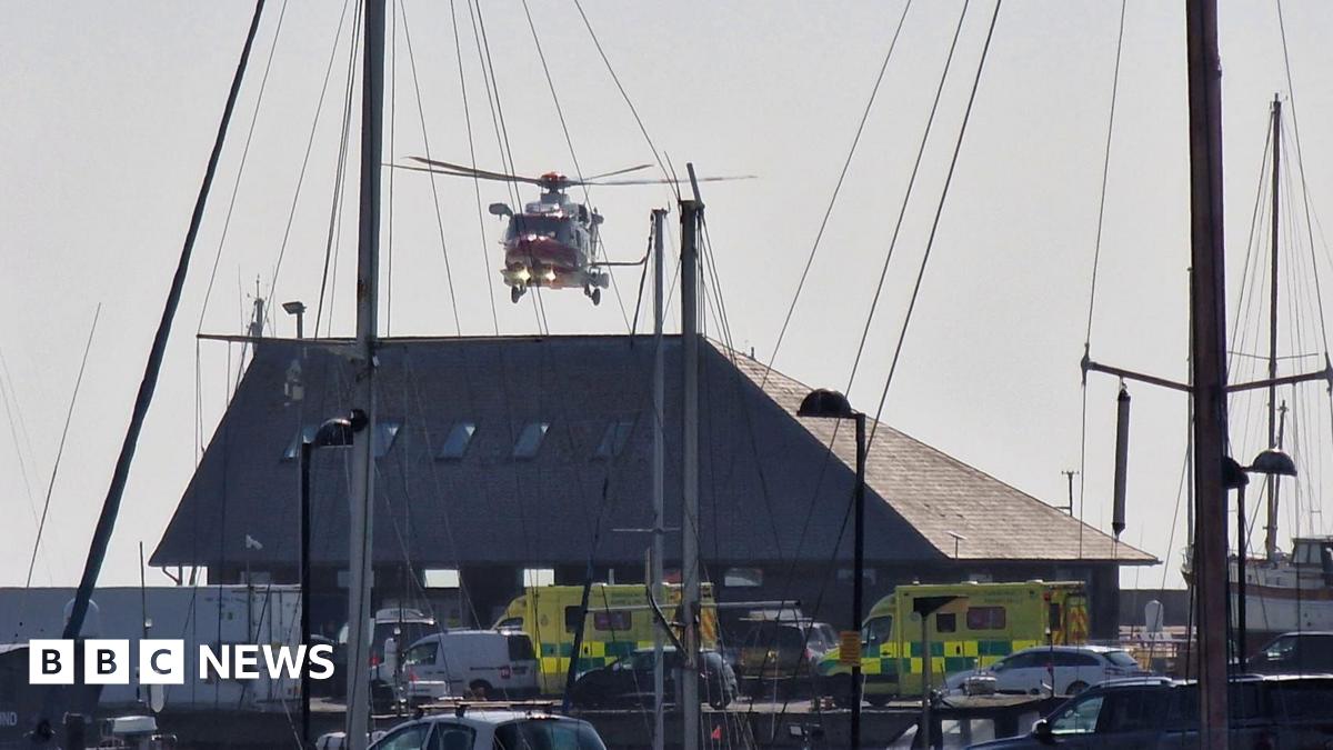 Ramsgate Sands: Man dies after getting into difficulty in the sea - BBC ...