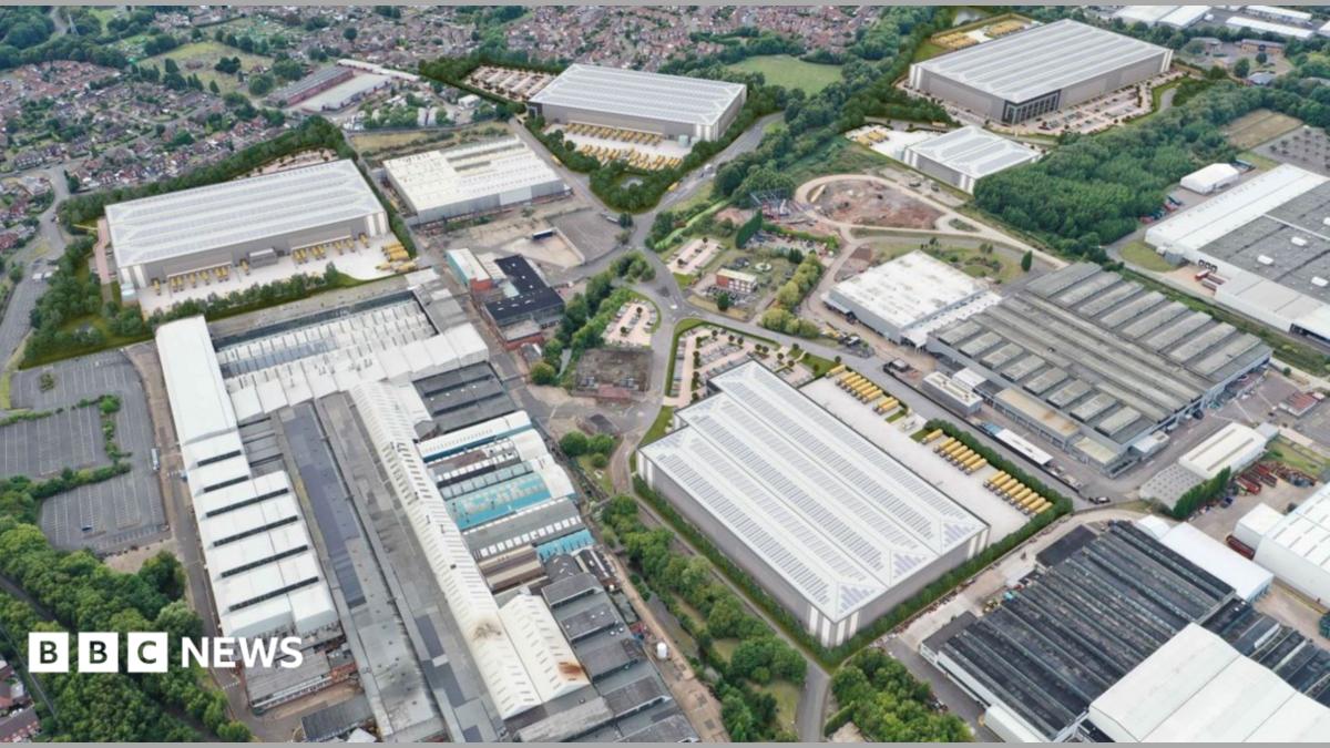 Telford factory plan approved amid 500 objections - BBC News