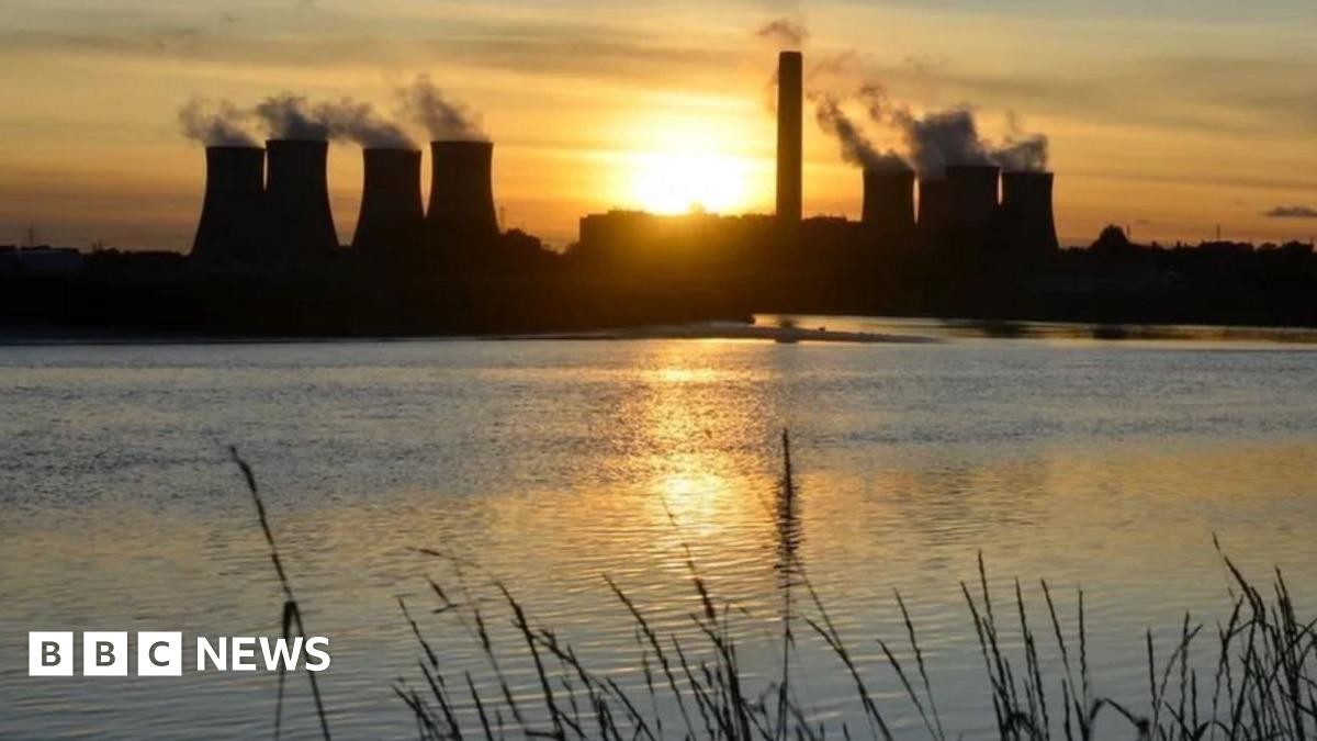 Next phase of landmark power station demolition approved - BBC News