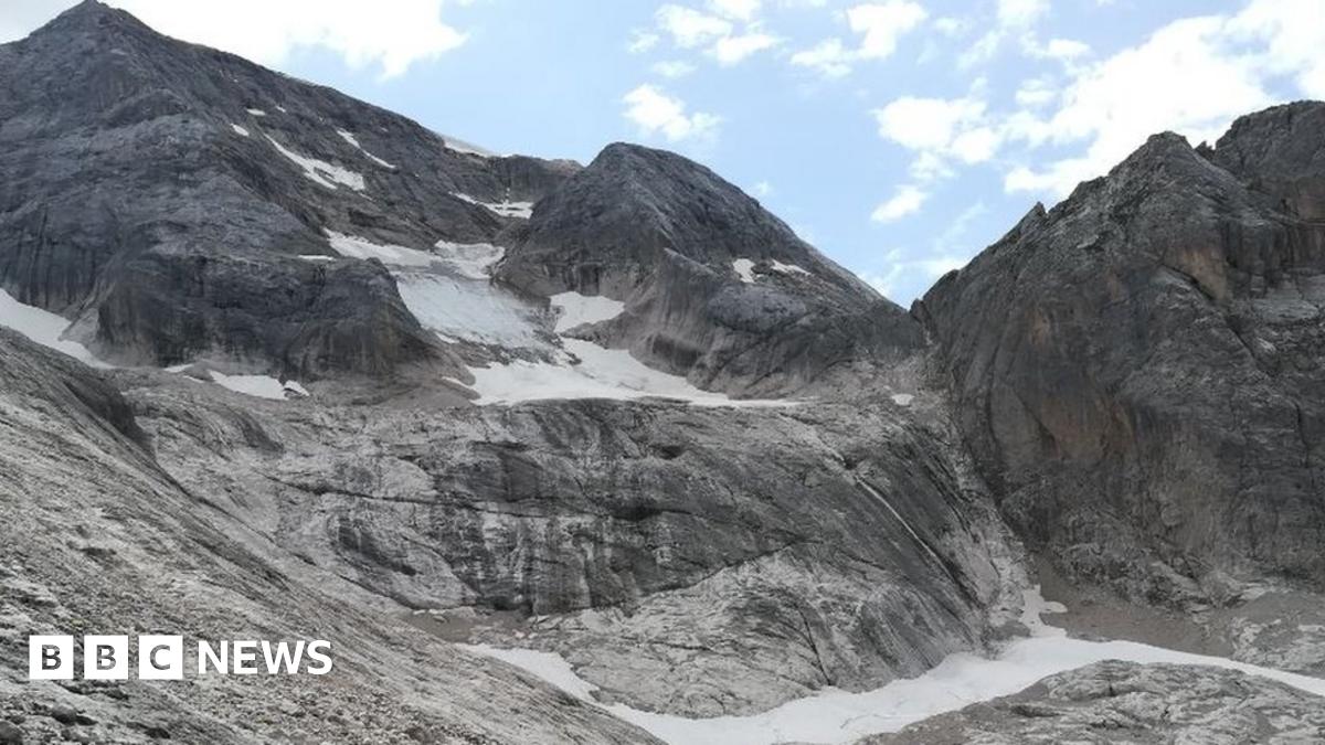 Climate change threatens 'most Alps glaciers' - BBC News