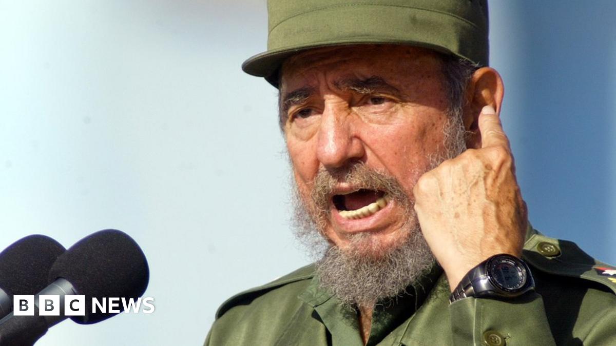 History will judge Fidel Castro impact - Obama - BBC News