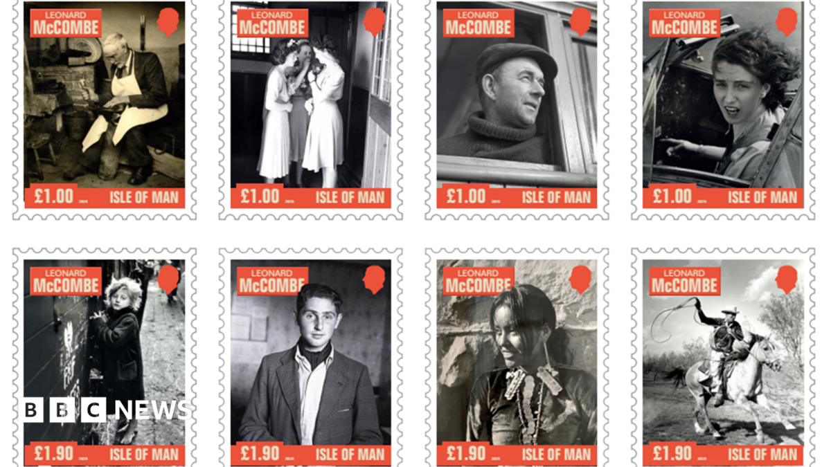 Stamps capture Manx photographer's five-decade career - BBC News