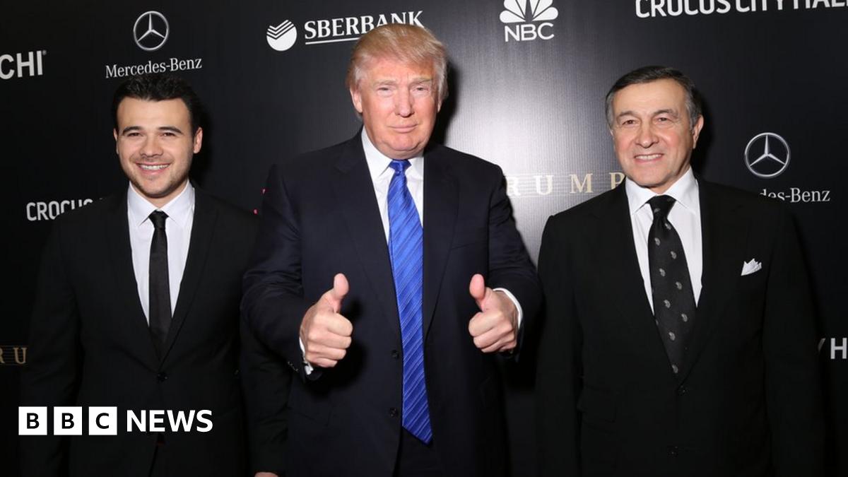 Emin Agalarov: Russian singer with Trump links cancels US tour - BBC News