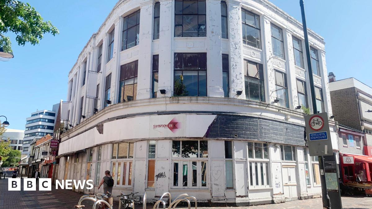 Derelict art deco Swindon building to come back into use - BBC News