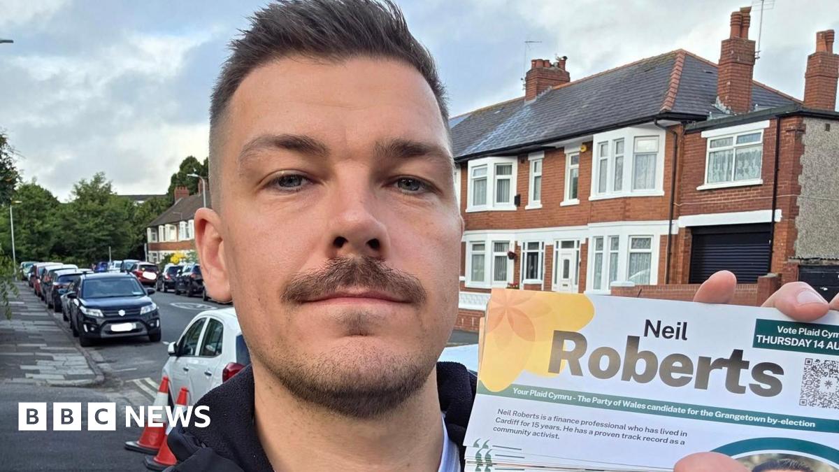 Plaid Cymru candidate Neil Roberts apologises for offensive tweet - BBC ...