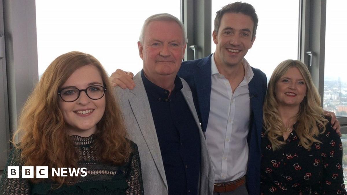 Dundee man in final to find voice of BT speaking clock - BBC News