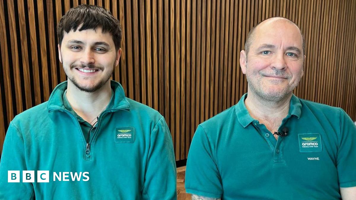 'I used to sell kitchens, now I work in F1' - BBC News