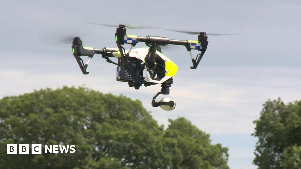 First UK police drone unit launched in Devon, Cornwall and Dorset - BBC ...