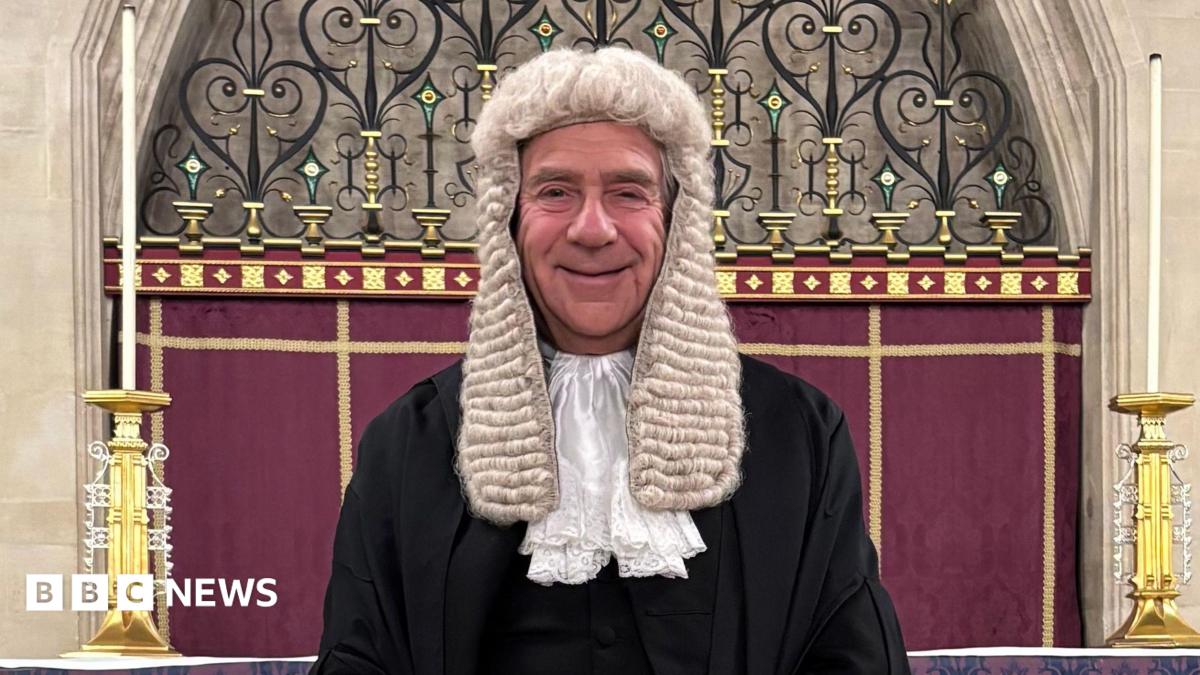 Ipswich Crown Court resident judge Martyn Levett bids farewell - BBC News
