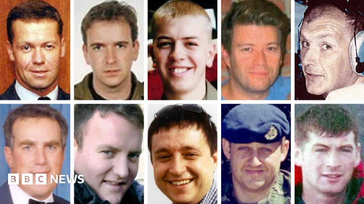 Iraq Hercules crash victims remembered 20 years on from tragedy - BBC News