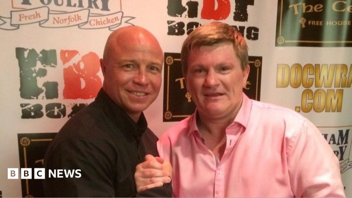 My friend Ricky Hatton was people's champion, says Norwich boxer - BBC News