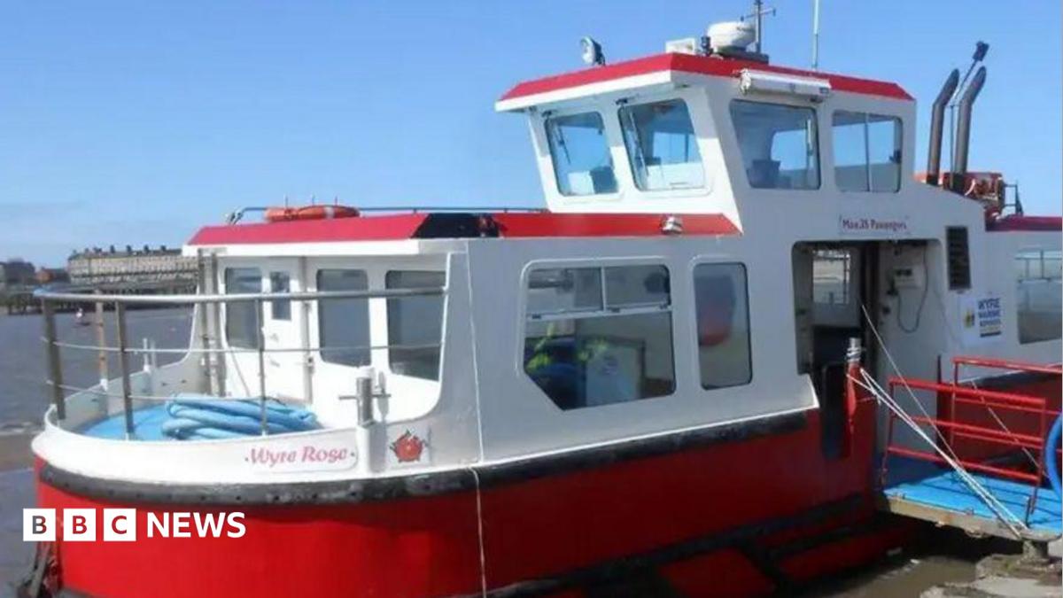 Lancashire local ferry service funding secured until 2029 - BBC News