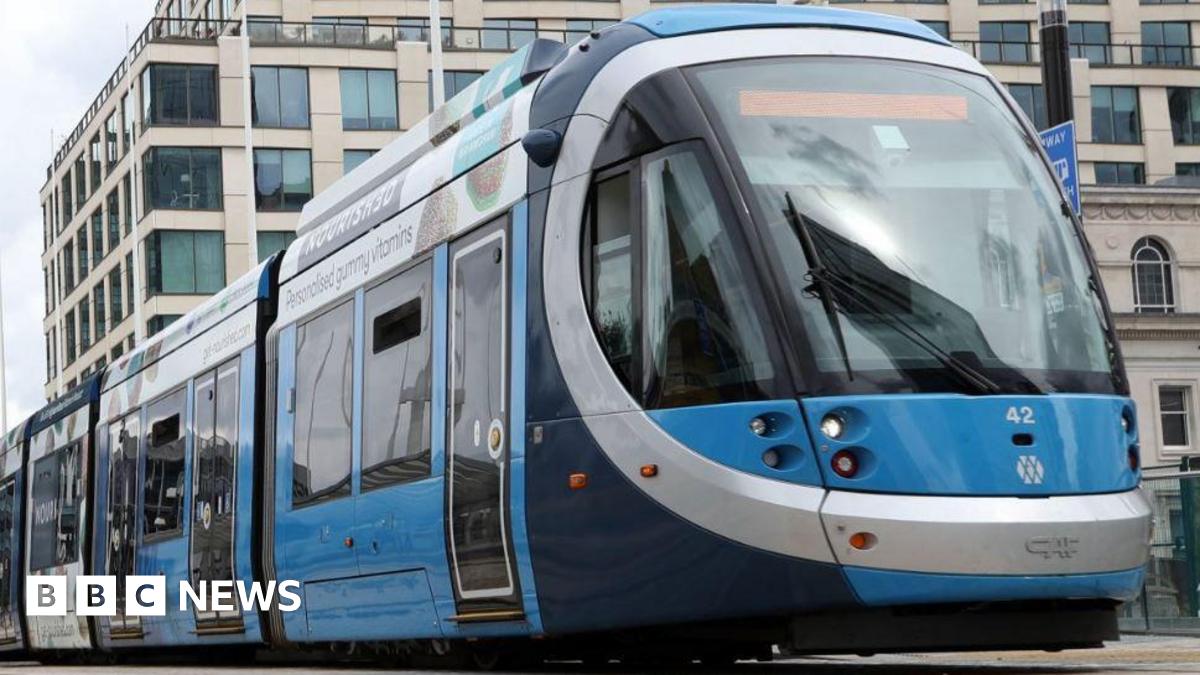 First phase of Birmingham tram extension on track - BBC News