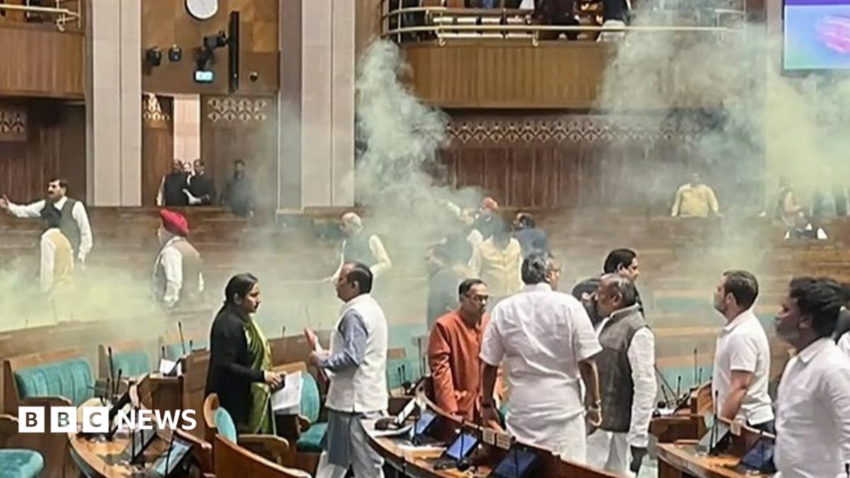 Parliament security breach: 14 India opposition MPs suspended for ...