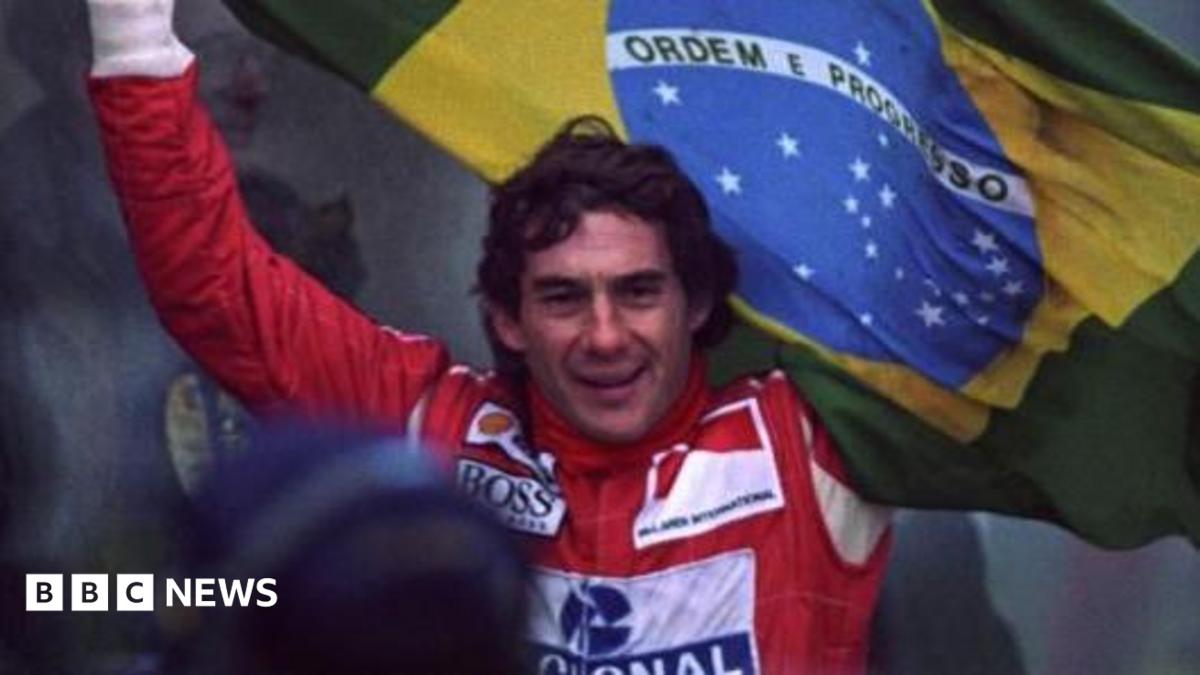 Silverstone Festival's display of Senna cars wins award - BBC News