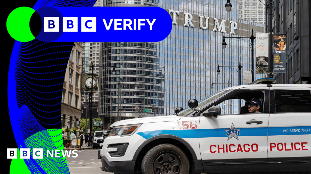 BBC Verify Live: What the data tells us about crime in Chicago as Trump ...