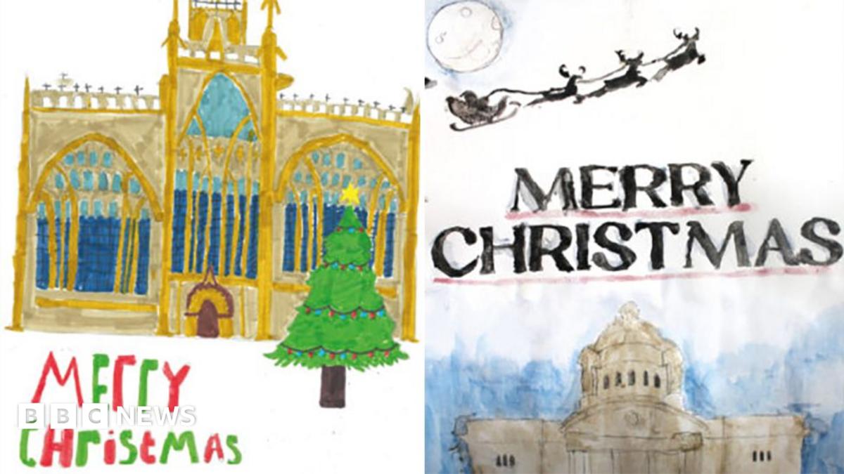 Hull school Christmas card winners announced - BBC News