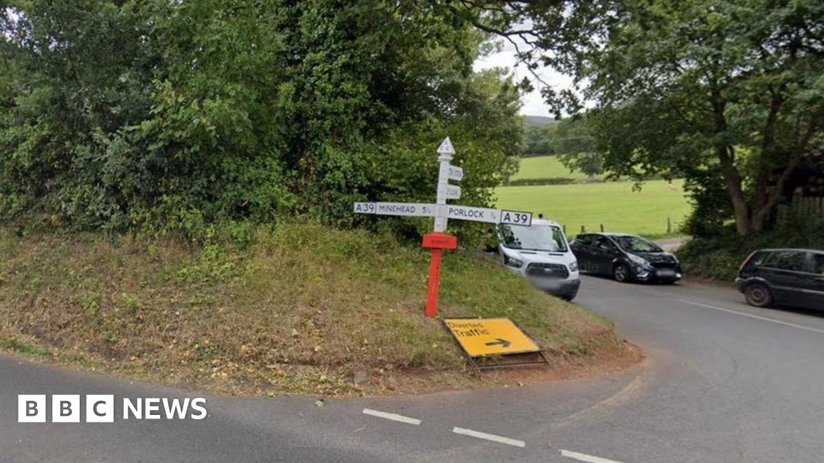 A39 crash: Driver airlifted to hospital after collision - BBC News