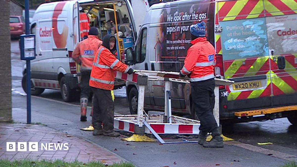 Stannington: Gas restored to every accessible home, Cadent says - BBC News