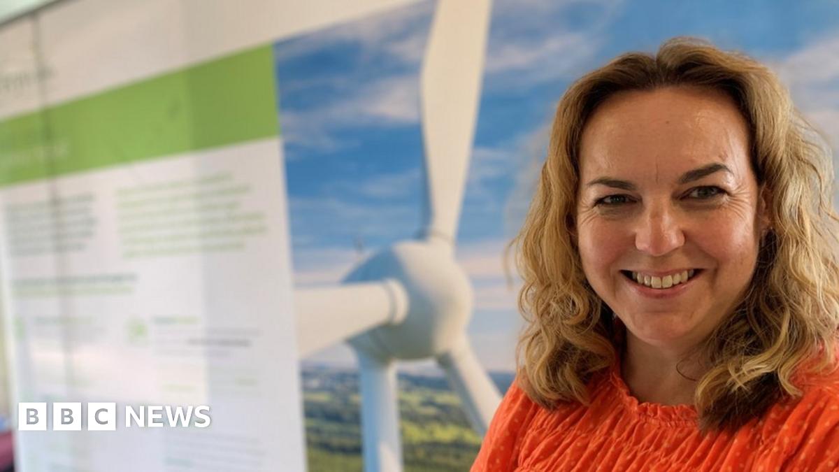 Climate change: Y Bryn wind farm aids net zero aim - developer - BBC News