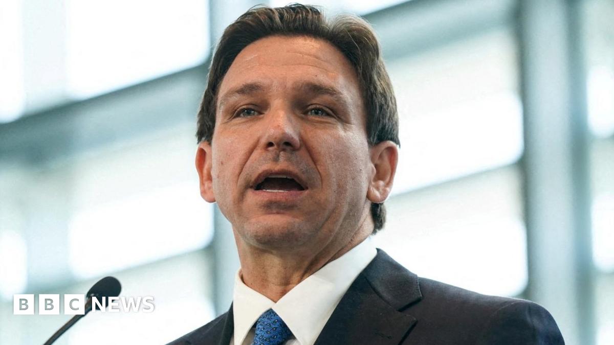 Ron DeSantis to launch 2024 presidential bid on Twitter - BBC News