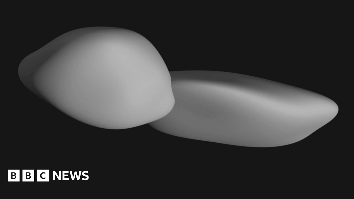 Nasa's New Horizons: 'Space snowman' appears squashed - BBC News