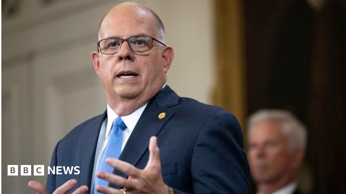 Former Maryland Gov Larry Hogan announces Senate run - BBC News