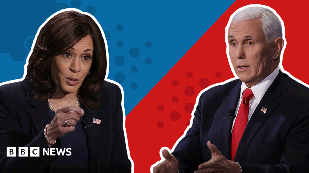 Vice-presidential debate: Pence and Harris claims fact-checked - BBC News