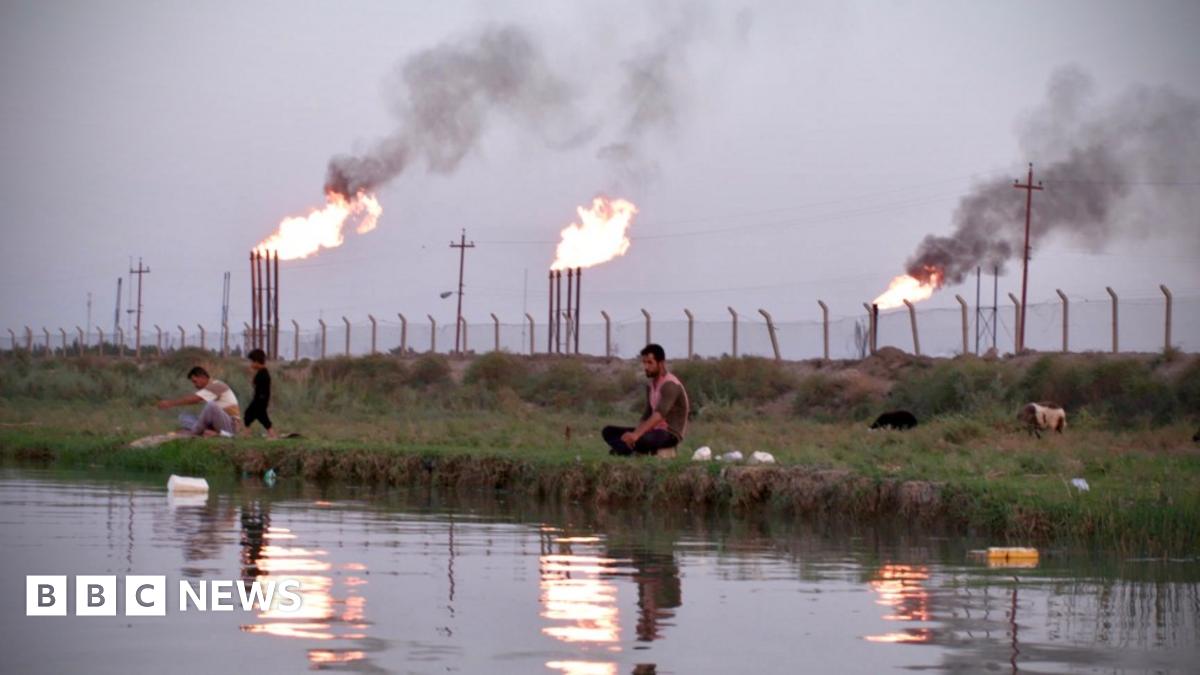Gas flaring: What is it and why is it a problem? - BBC News