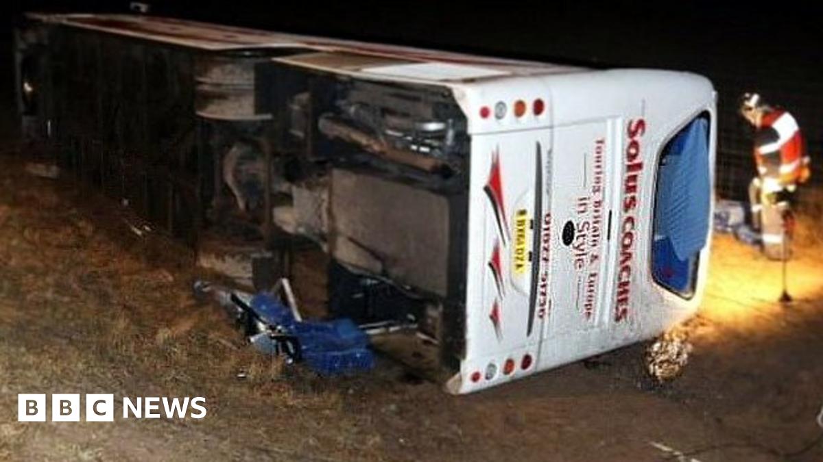 Alvechurch School coach crash: Tour organiser admits liability - BBC News