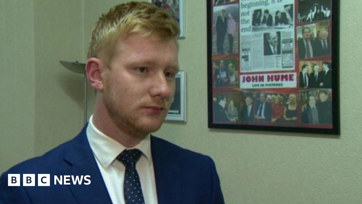 SDLP's Daniel McCrossan 'to review office security' after threats - BBC ...