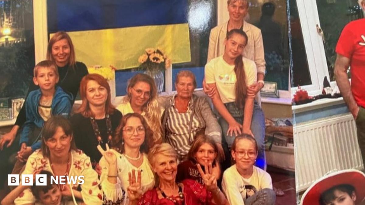 Ukrainian host family in Somerset forge 'life-long friendship' - BBC News