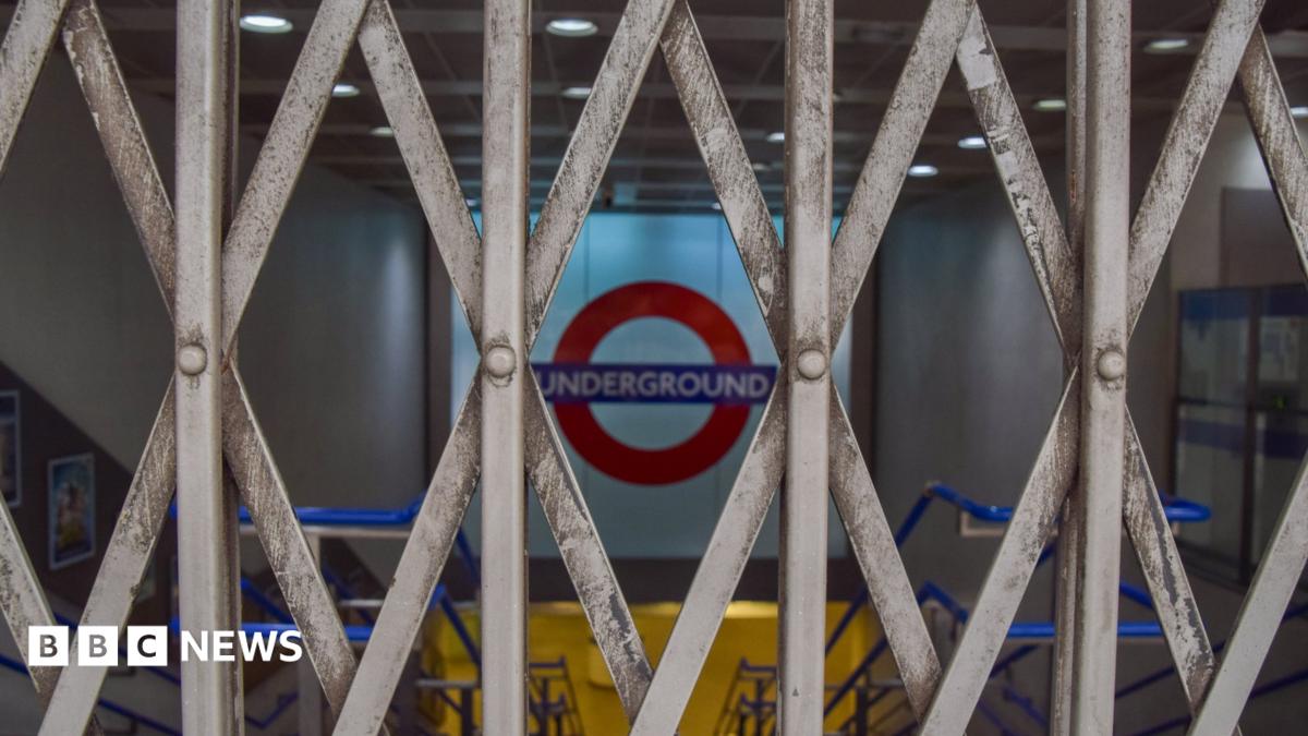 RMT: London Underground stations closed 2,115 times last year - BBC News