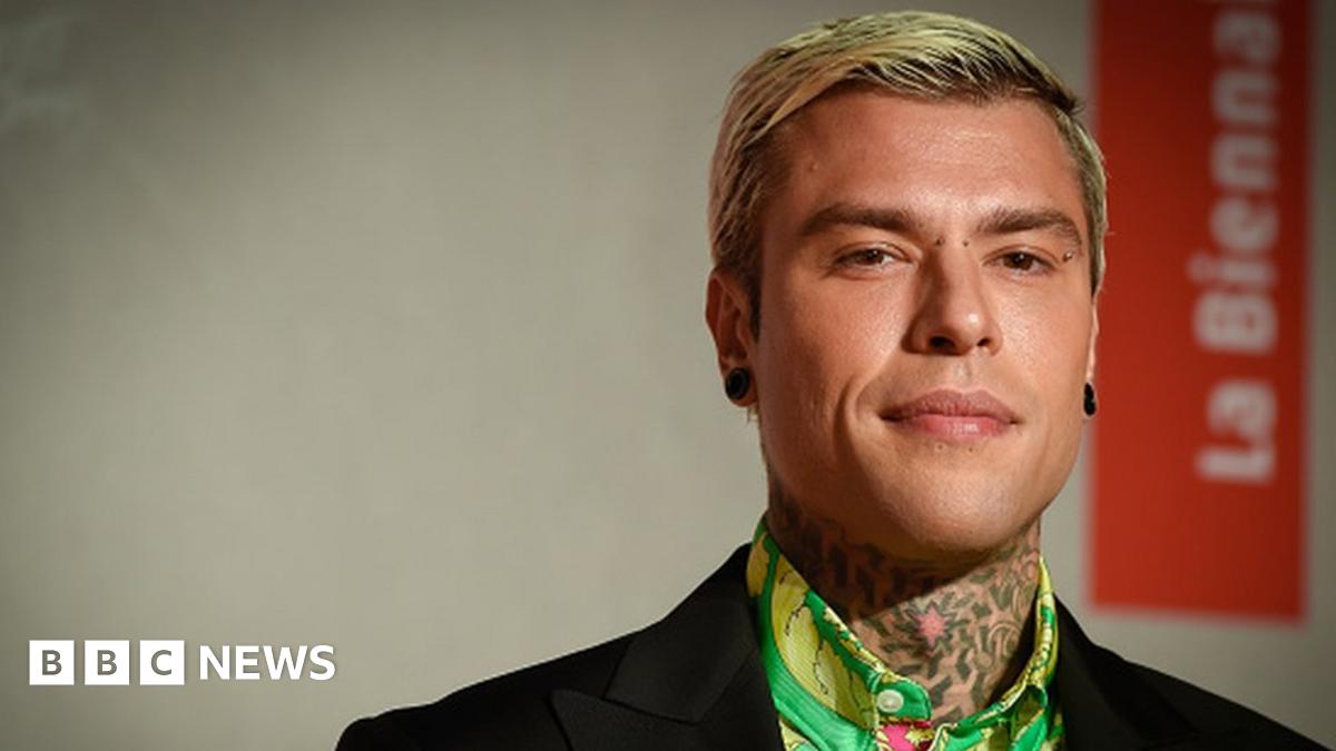 Italian rapper Fedez accuses state TV of censorship attempt - BBC News