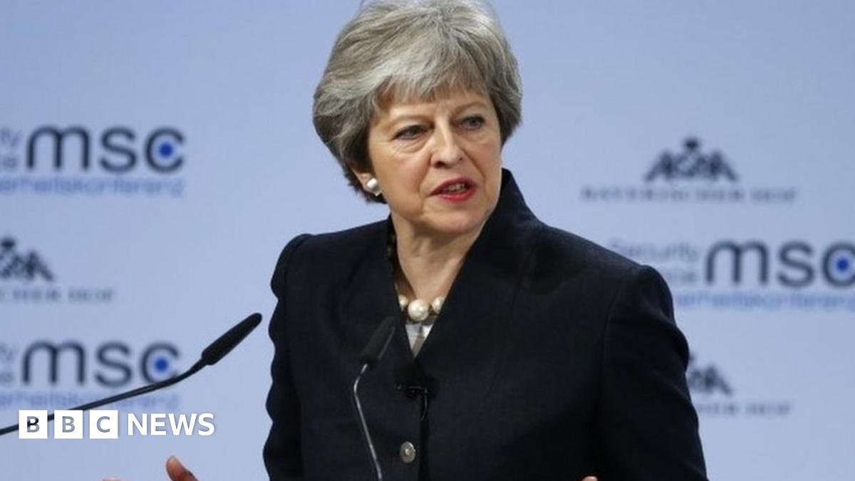 May: New security deal should be effective by next year - BBC News