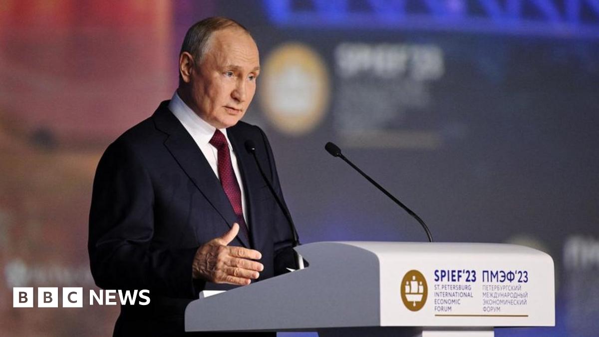 Ukraine war latest: Putin says Western sanctions have failed to isolate ...