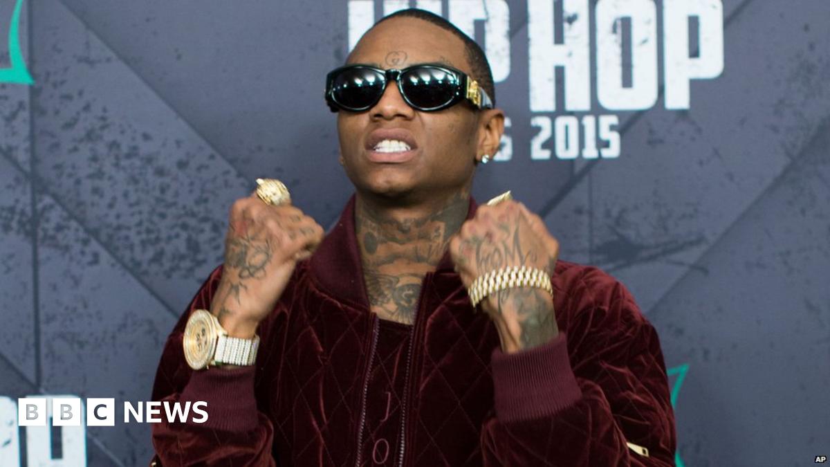 US rapper Soulja Boy has face tattoo removed in laser treatment - BBC News