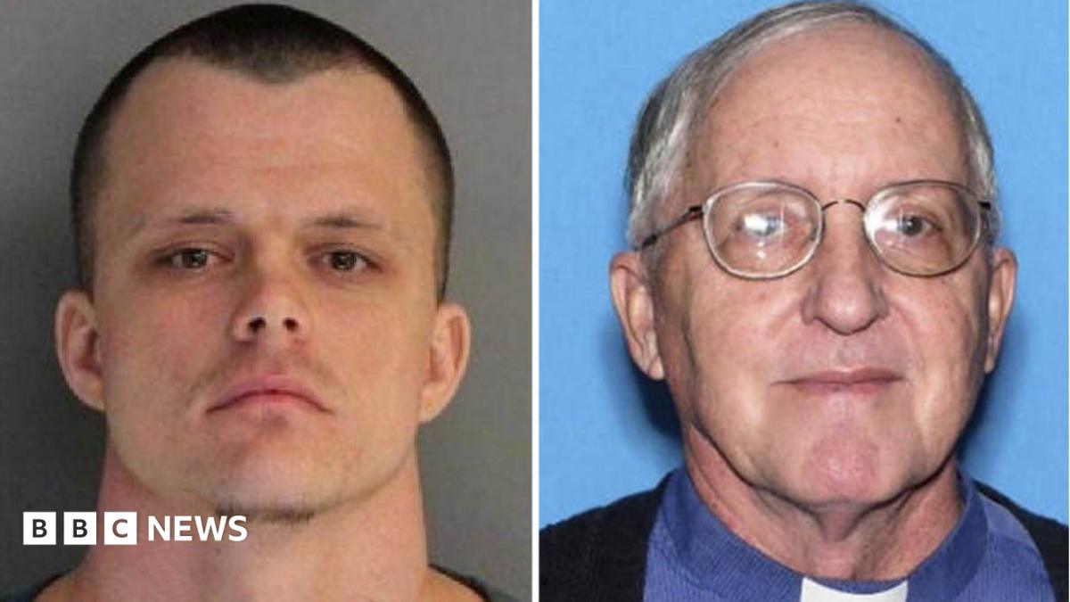 Slain Florida priest begs mercy from beyond grave for accused - BBC News