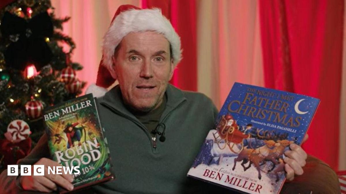 Ben Miller: 'My love of reading got me where I am today' - BBC News